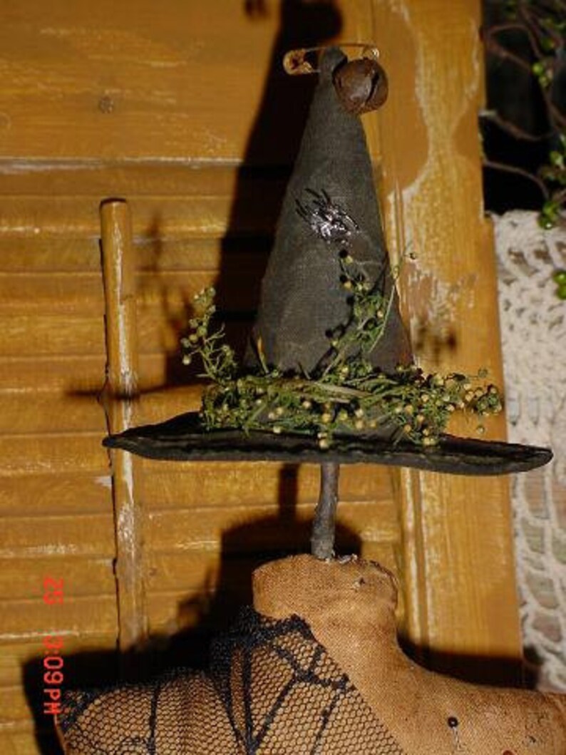 Primitive PATTERN Witch Manneguin Decoration Halloween Folk Art - Etsy
