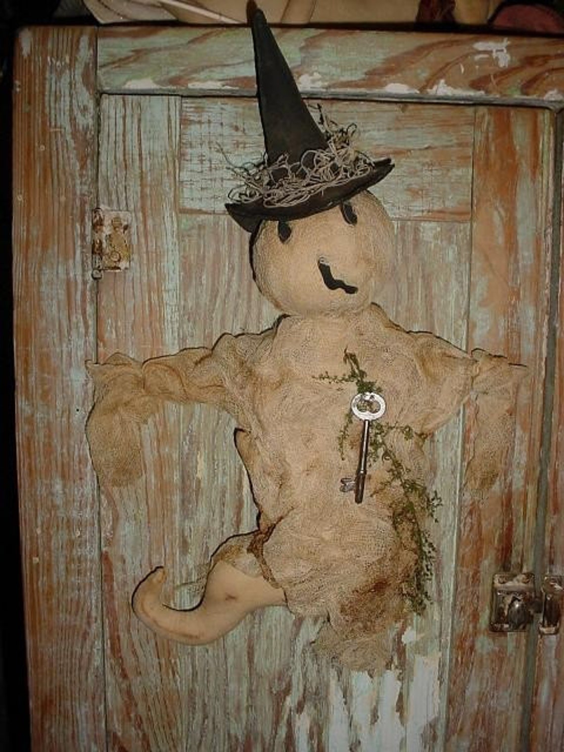 Primitive Ghost Witch Doll E-pattern - Etsy