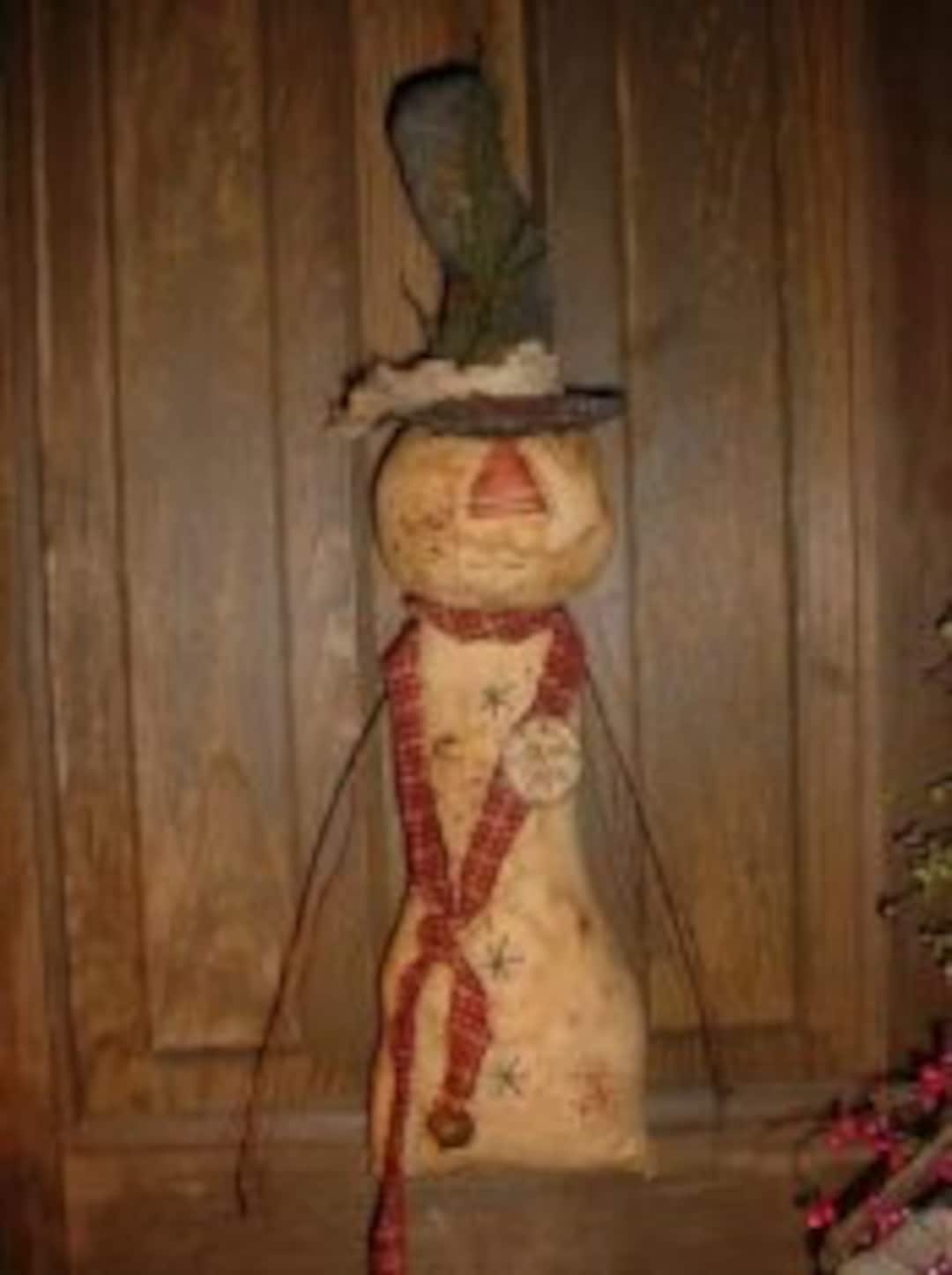 Snowman Snow Dayz E-pattern DOLL Pattern - Etsy