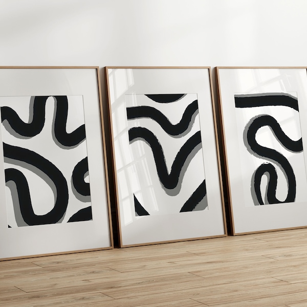 Modern Line Art - Etsy