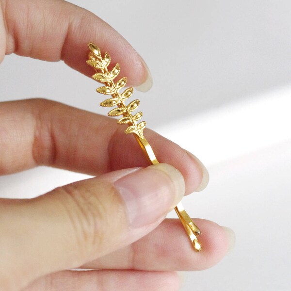 Fern Leaf Hair Pins - Etsy