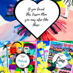 Digital Download Mixed Media, Collage, Printmaking and Color Theory ...