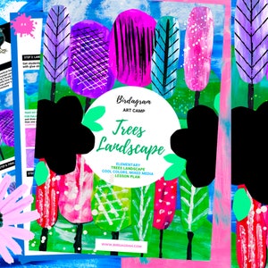 Digital Download Mixed Media, Collage, Printmaking and Color Theory ...