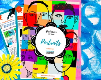 Step by Step Sunset Castles Elementary Art Lesson Plan Digital Download ...