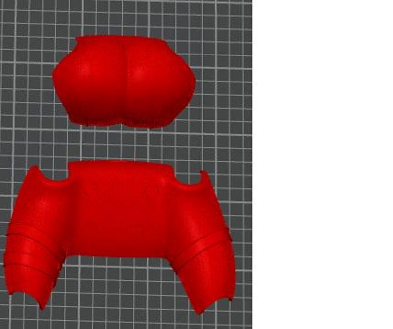 Deadpool STL skin controller for PS5, PS5 Skin STL, Ready for AMS ...