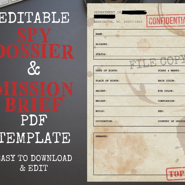 Secret Agent Party - Etsy