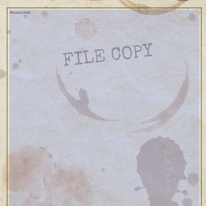 Editable Spy Dossier & Mission Brief PDF Template - Digital Download ...