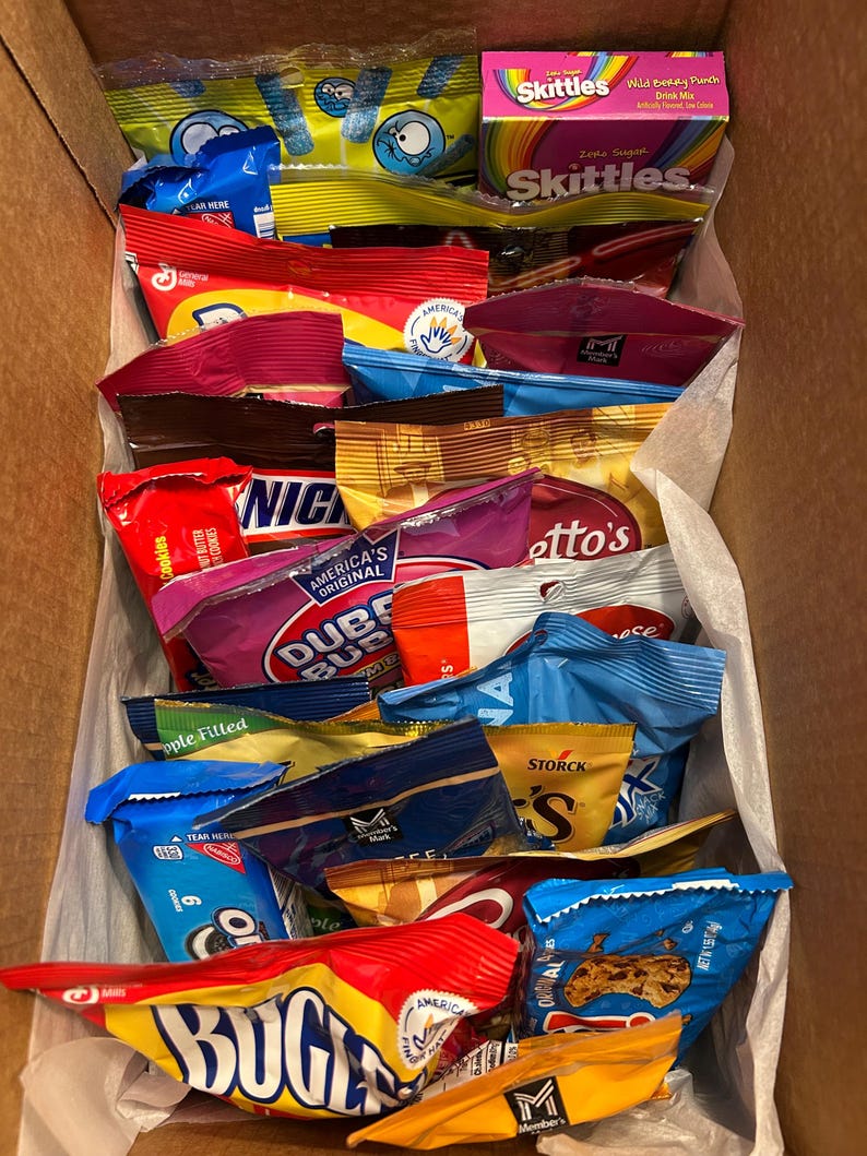 Assorted Snack Box - Etsy