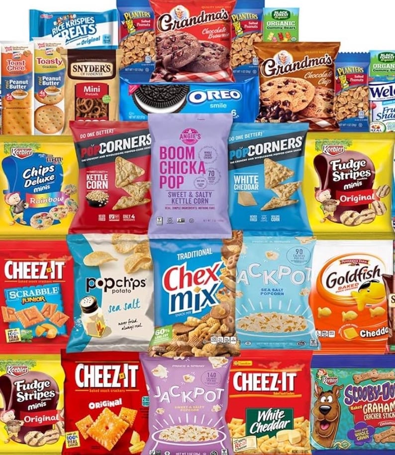 Assorted Snack Box - Etsy