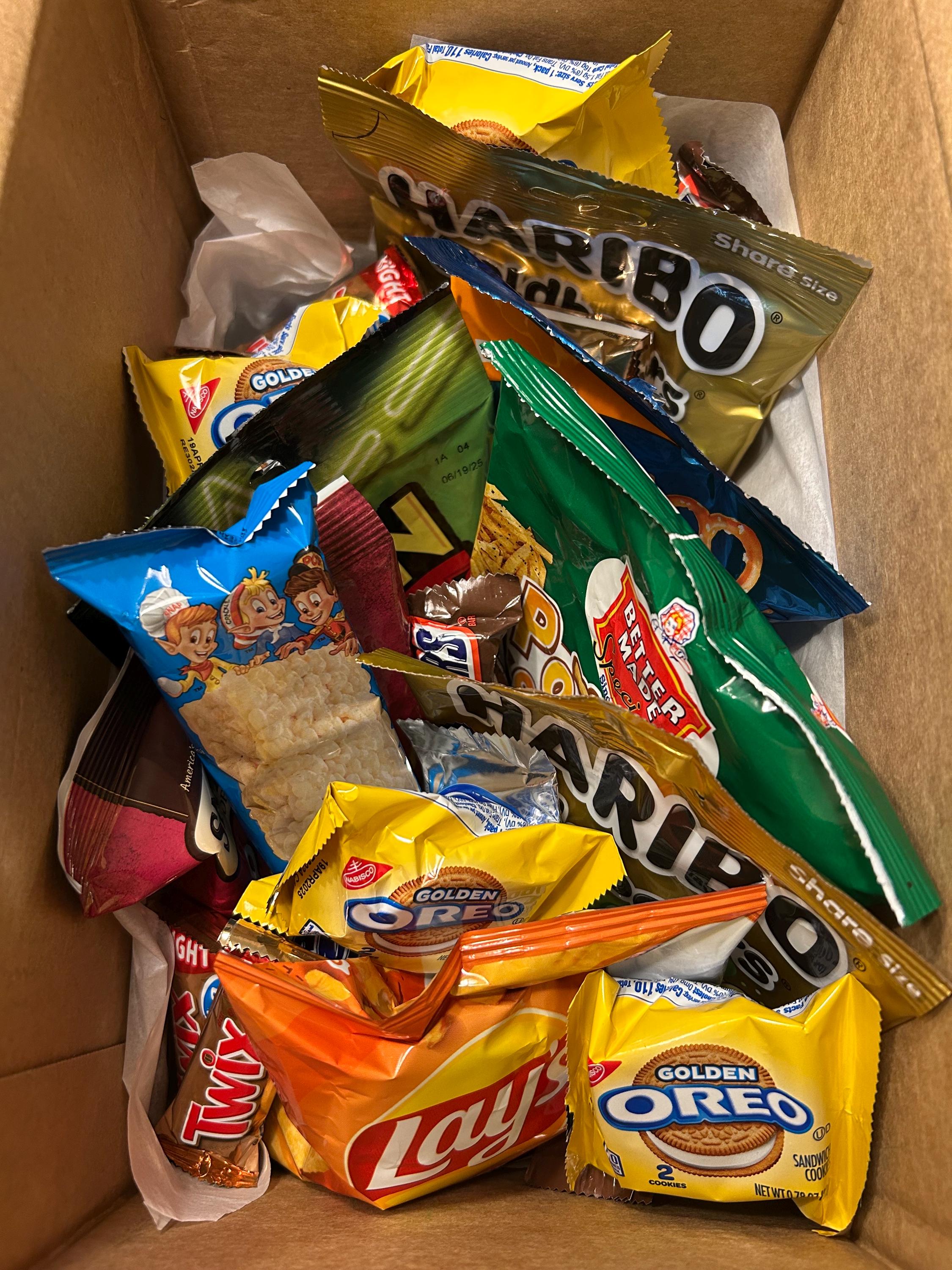 Assorted Snack Box - Etsy