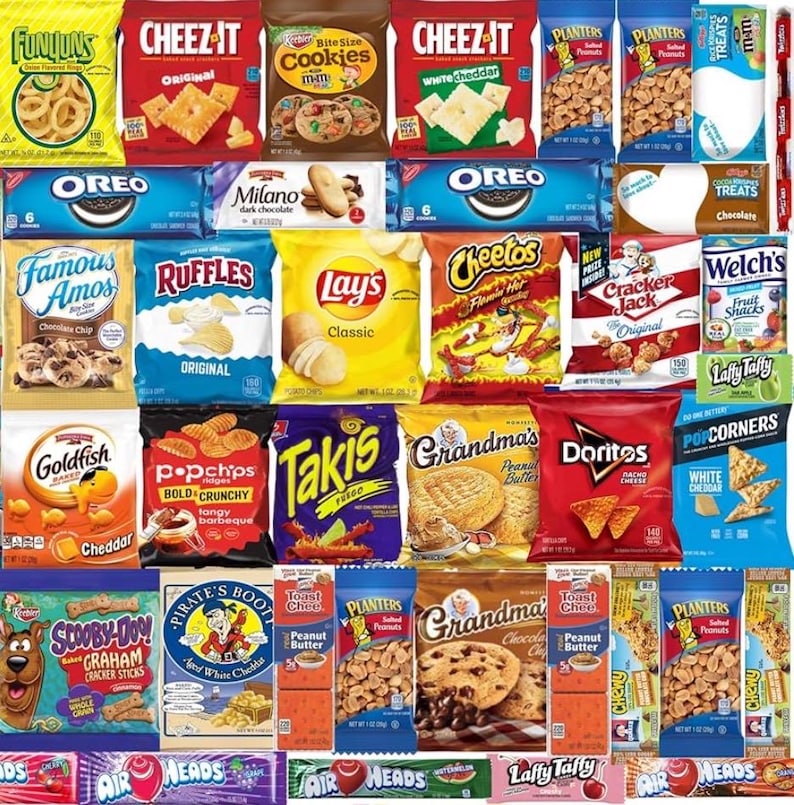 Assorted Snack Box - Etsy
