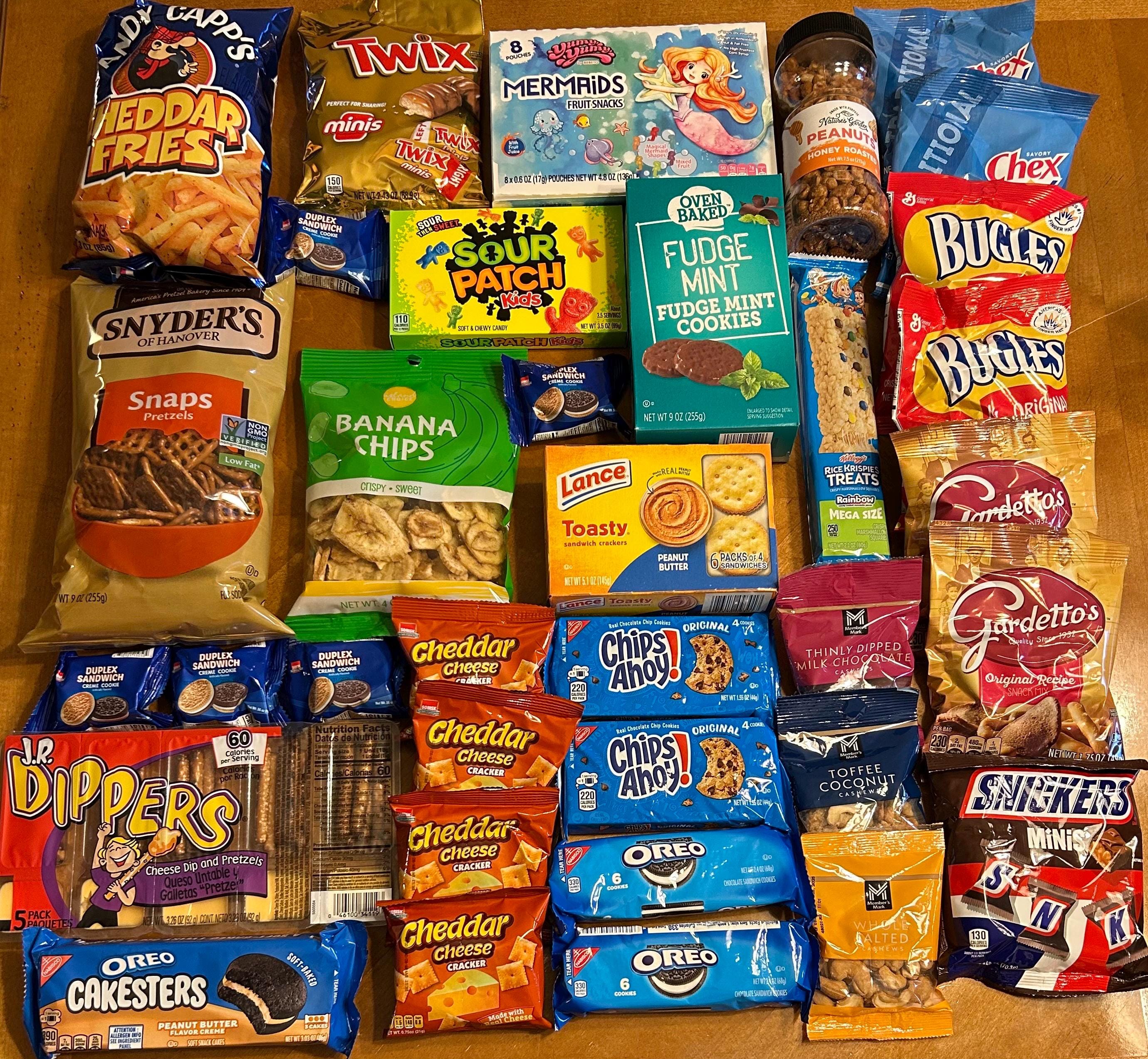 Assorted Snack Box - Etsy