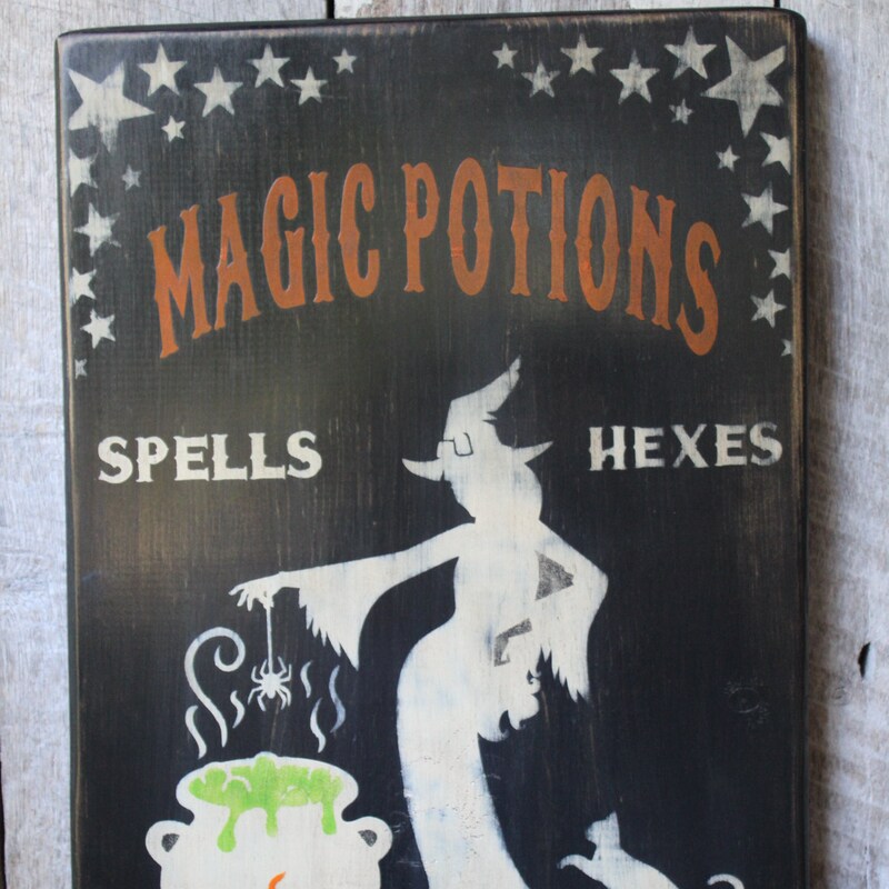 Magic Potion Sign - Etsy