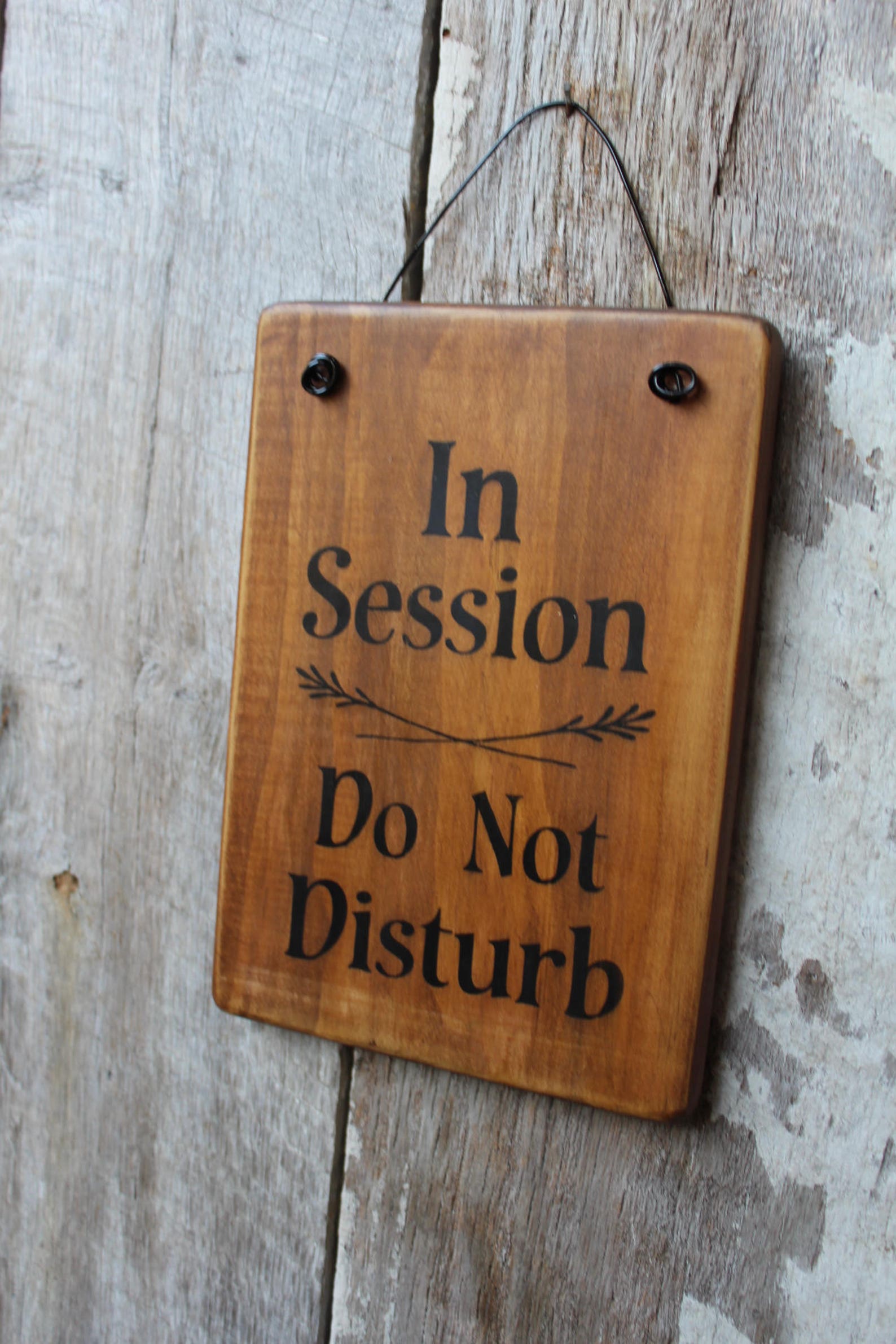 In Session Do Not Disturb Wood Sign Hanging Sign Therapy Room - Etsy