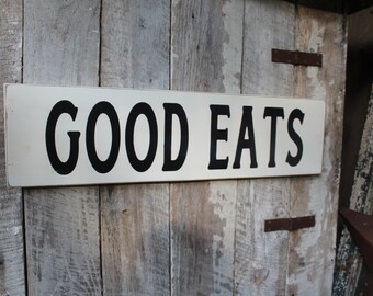 Good Eats Sign - Etsy