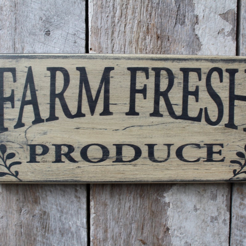 Produce Signs - Etsy