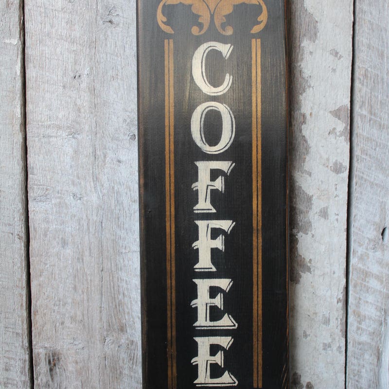 Coffee Wood Sign - Etsy