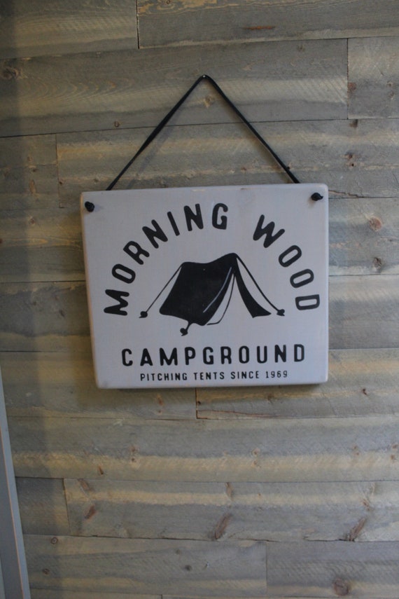 Funny Camping Signs