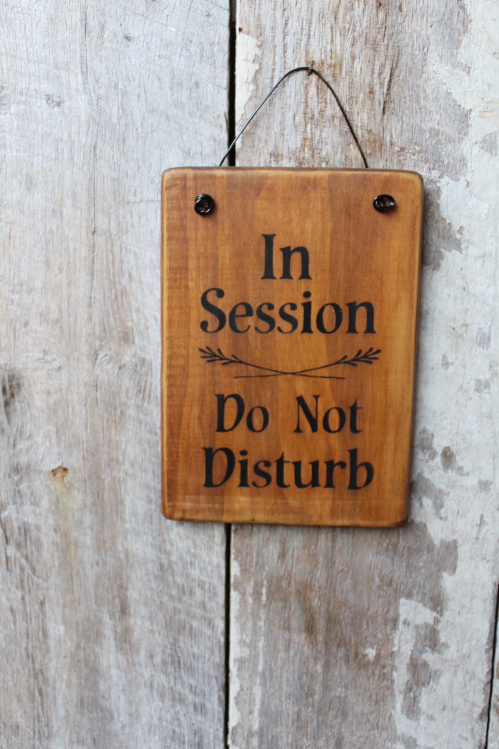 In Session Do Not Disturb Wood Sign Hanging Sign Therapy Room - Etsy