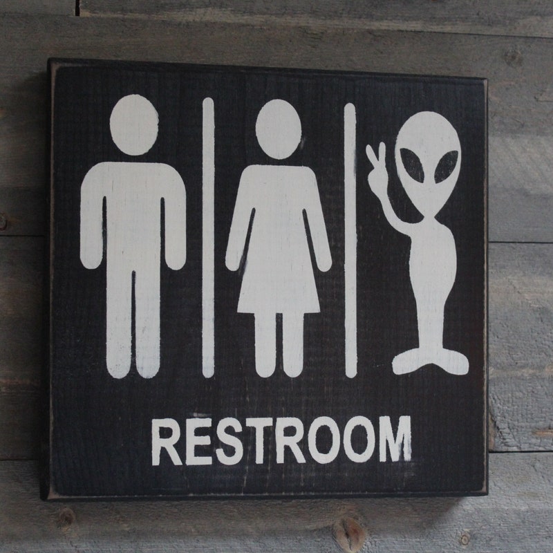 Bathroom Signage - Etsy
