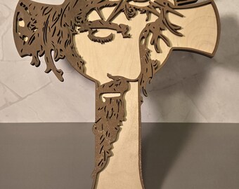 Wall Hanging Sign Above the Cross of Jesus - Etsy