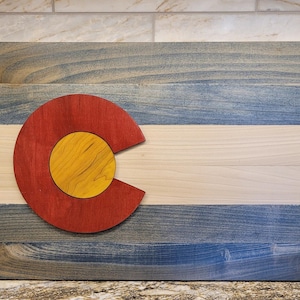 Rustic Wooden State Flag – Handcrafted Home Decor, Perfect Gift for ...