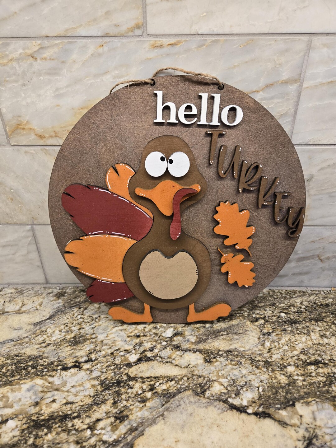 Hello Turkey Door Hanger - Etsy