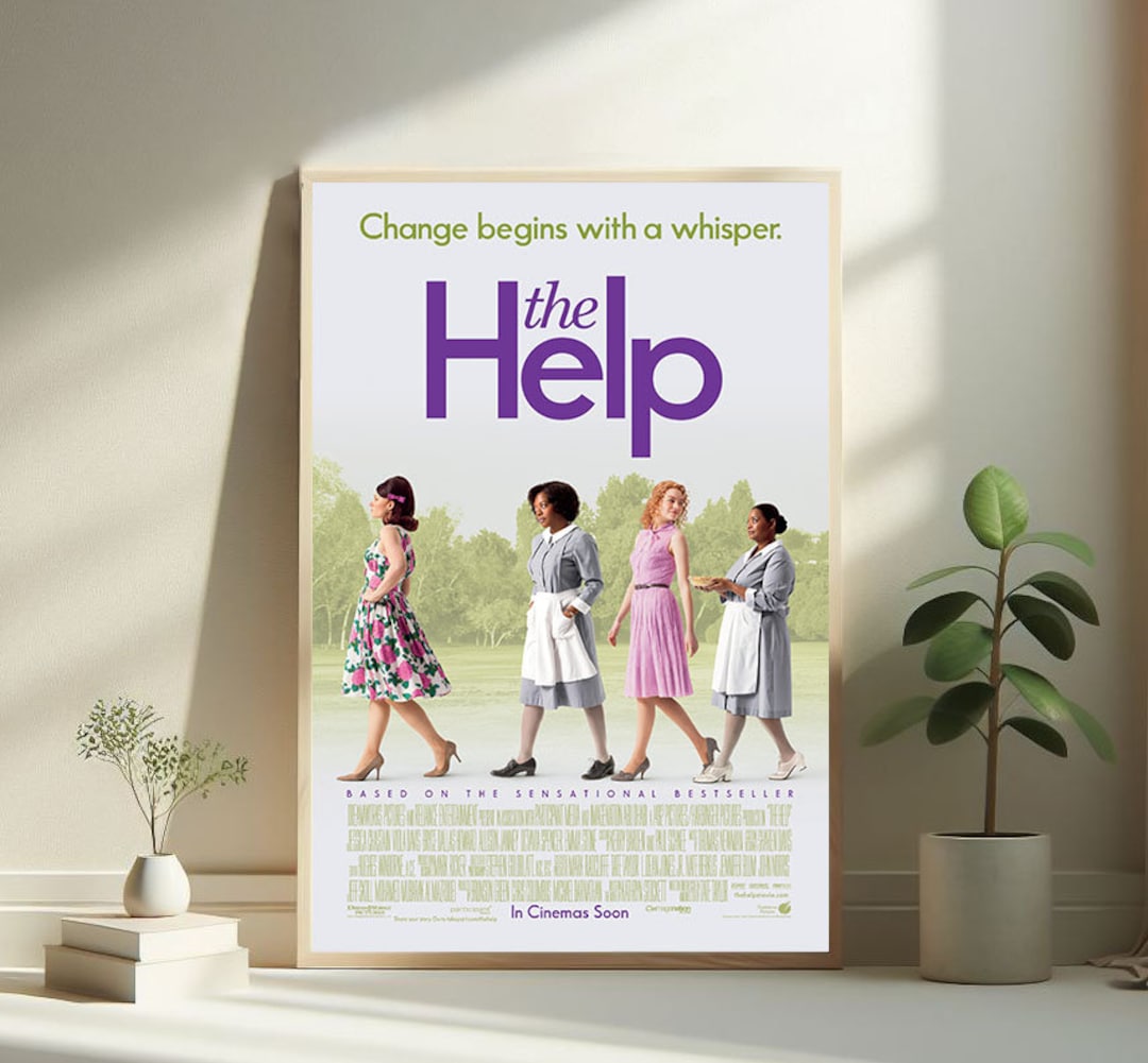 The Help Movie Poster High Quality Canvas Art Print Room Decoration Art ...