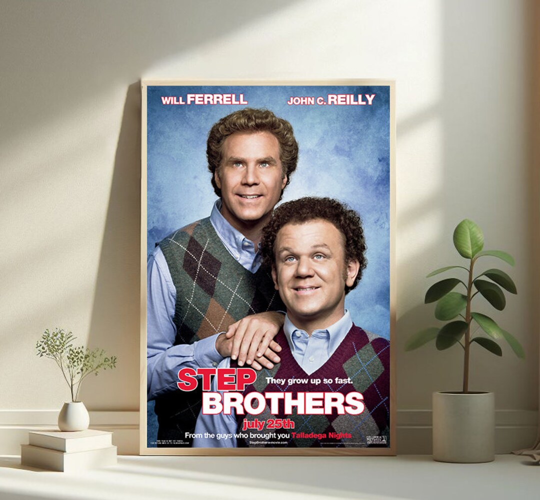 Step Brothers Movie Poster High Quality Silk Art Print Room Decoration ...