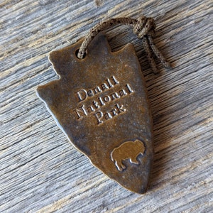 Denali National Park Arrowhead Outdoor Adventure Holiday Ornament ...