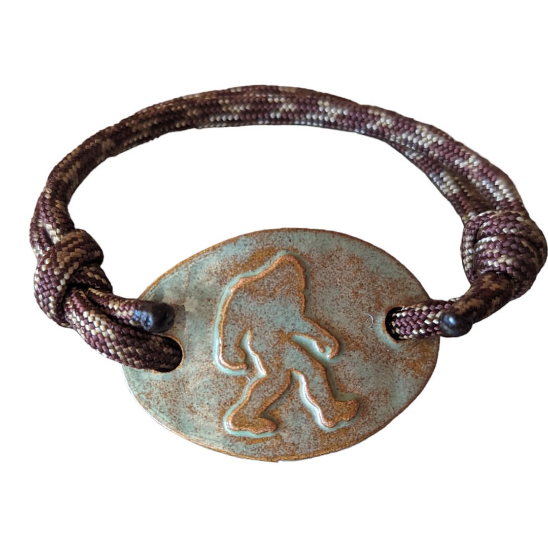 Bigfoot Sasquatch Bracelet Outdoor Adventure Yeti Jewelry Holiday Gift ...