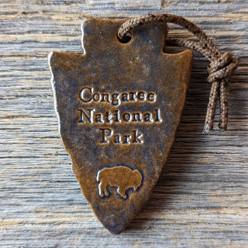 Congaree National Park Arrowhead Outdoor Adventure Holiday Ornament ...