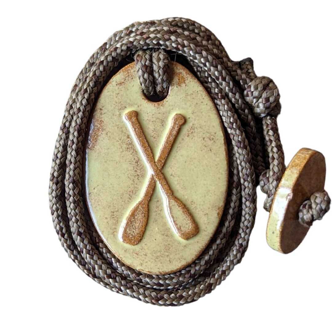 Paddles Paddling Canoe Outdoor Adventure Pendant Necklace Gift Wheat - Etsy