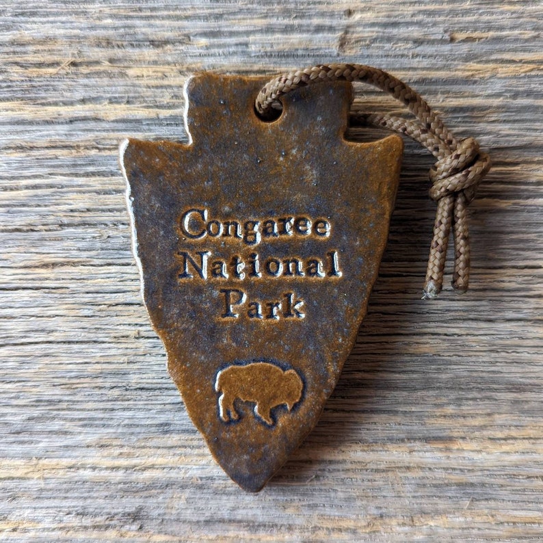 Congaree National Park Arrowhead Outdoor Adventure Holiday Ornament ...