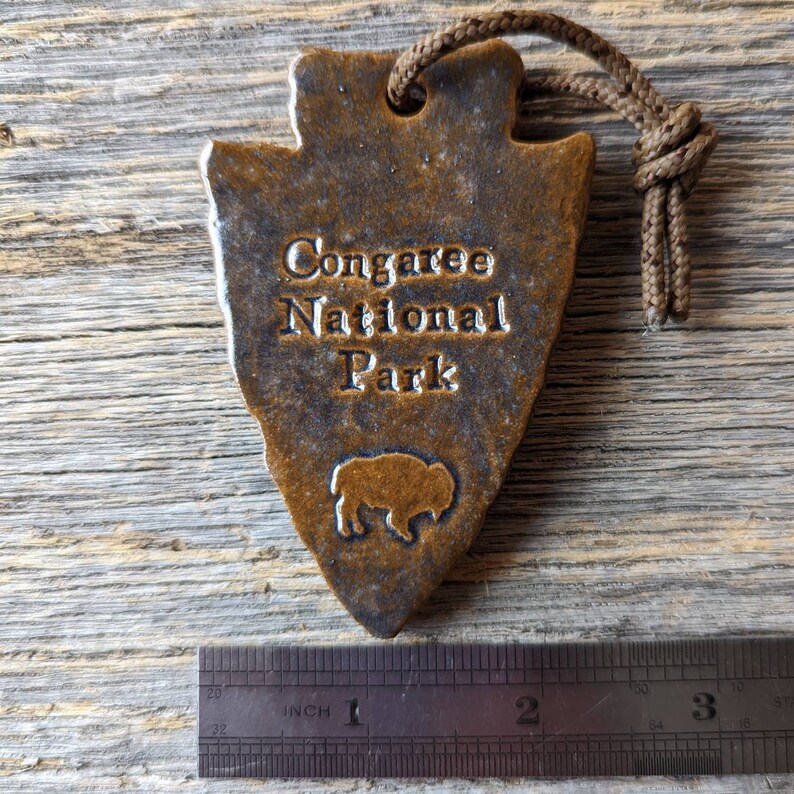 Congaree National Park Arrowhead Outdoor Adventure Holiday Ornament ...