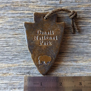 Denali National Park Arrowhead Outdoor Adventure Holiday Ornament ...