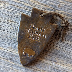 Denali National Park Arrowhead Outdoor Adventure Holiday Ornament ...