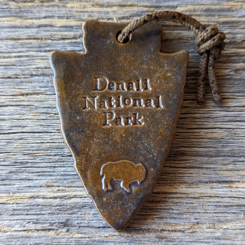 Denali National Park Arrowhead Outdoor Adventure Holiday Ornament ...