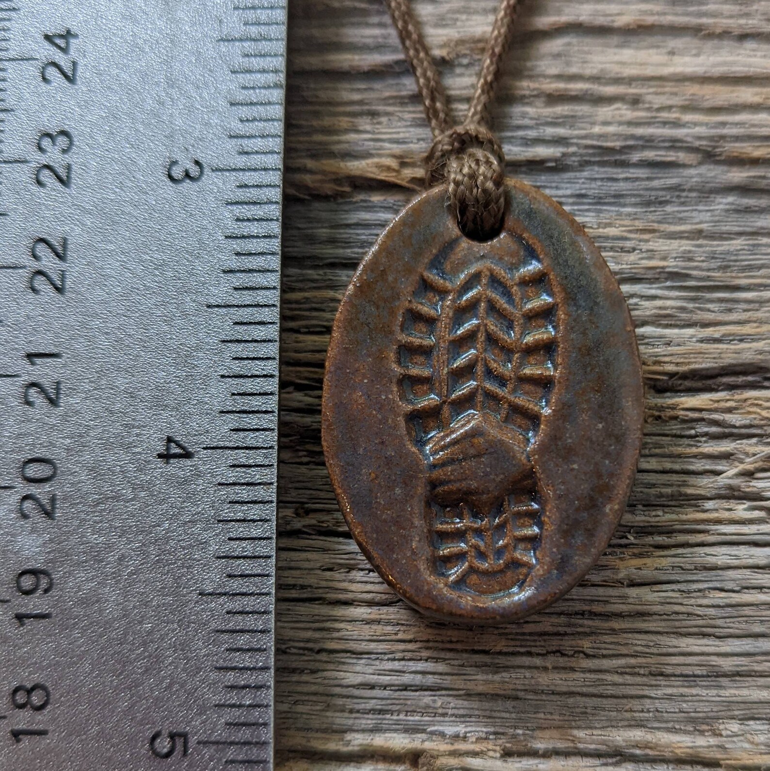 Hiking Hiker Bootprint Necklace Jewelry Outdoor Gift Backpacker ...
