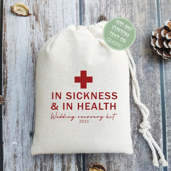 Wedding Recovery Kit - Etsy