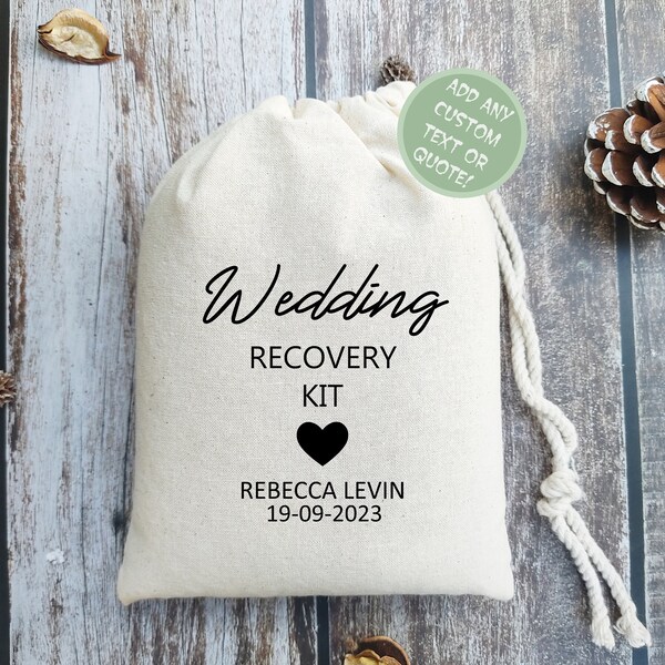 Wedding Recovery Kit - Etsy