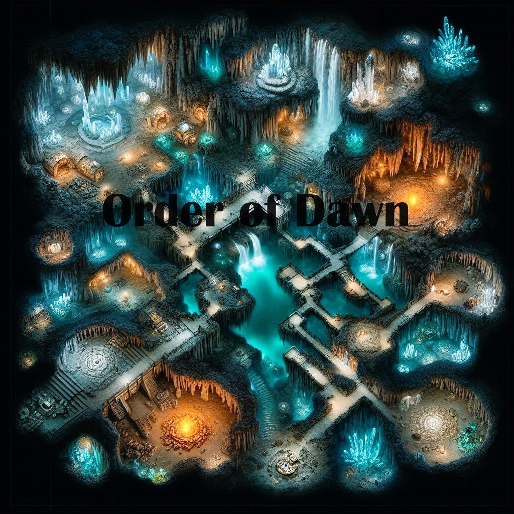 Cavern Custom DND Map - Etsy