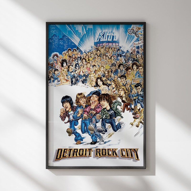 Detroit Music Poster - Etsy