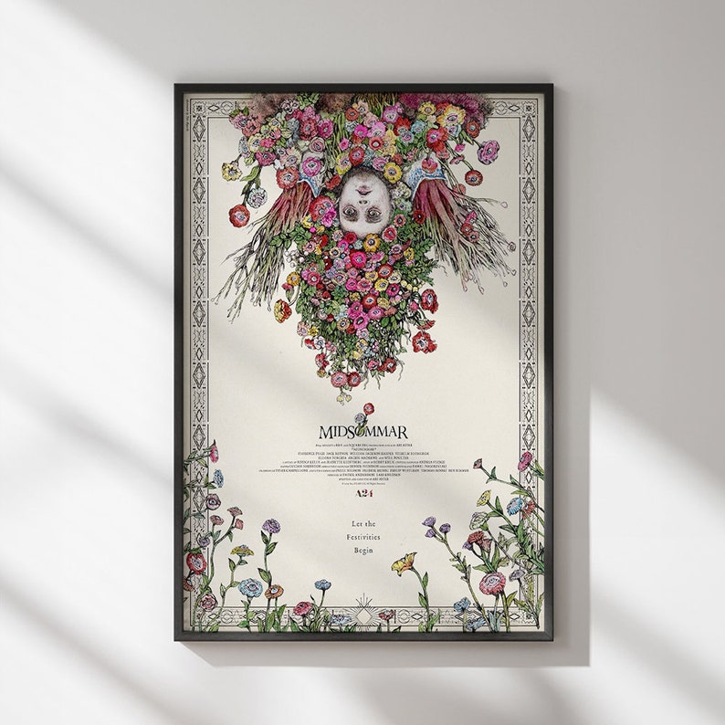 Midsommar Movie Poster High Quality Print Wall Art Gifts for Him/her ...