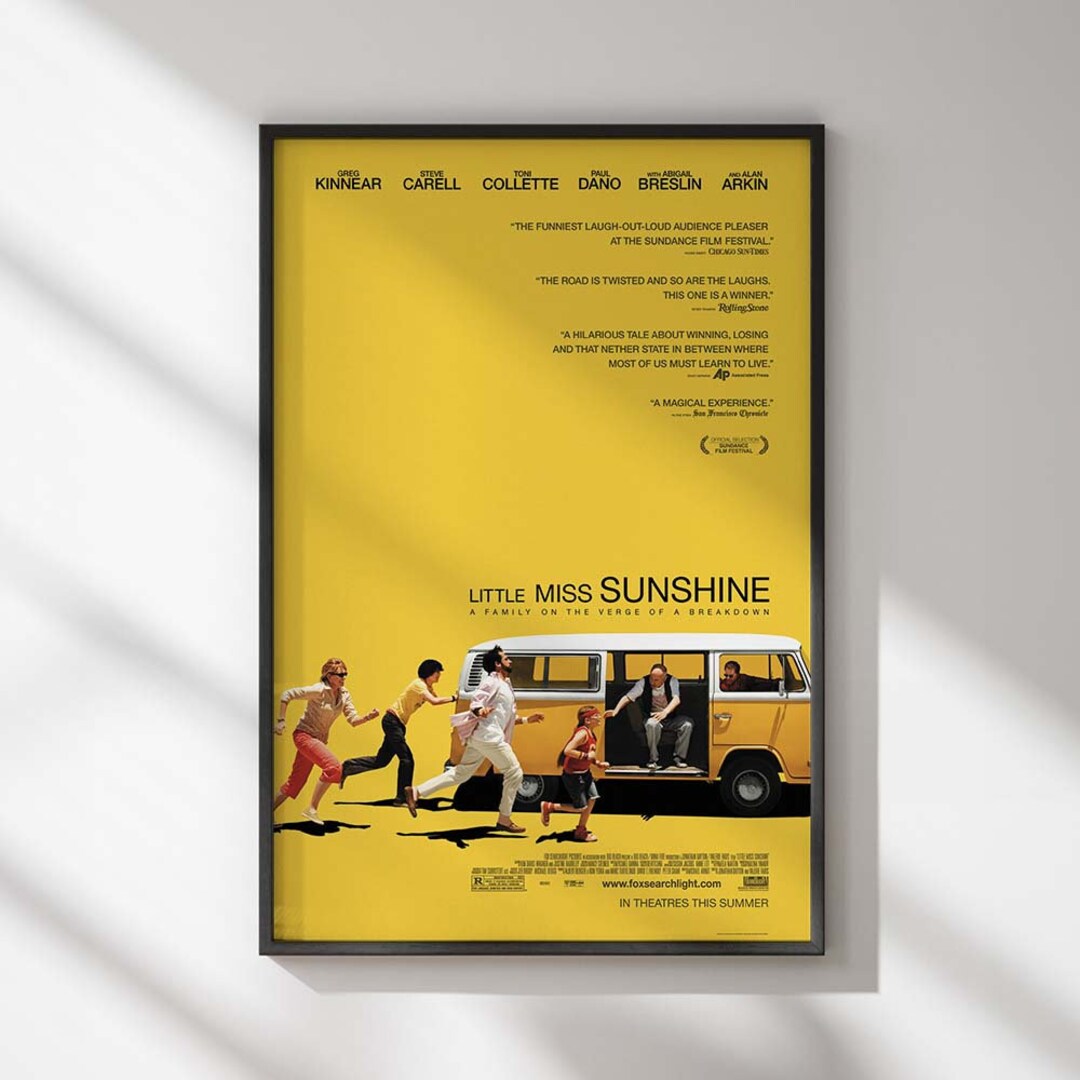 Little Miss Sunshine Movie Poster Print, Room Decor, Movie Art, Gifts ...