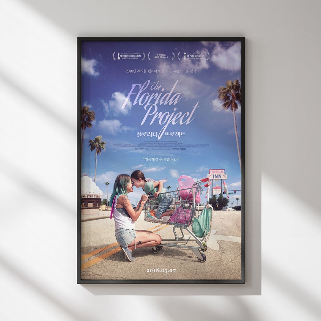 The Florida Project Movie Poster Print, Room Decor, Movie Art, Gifts ...