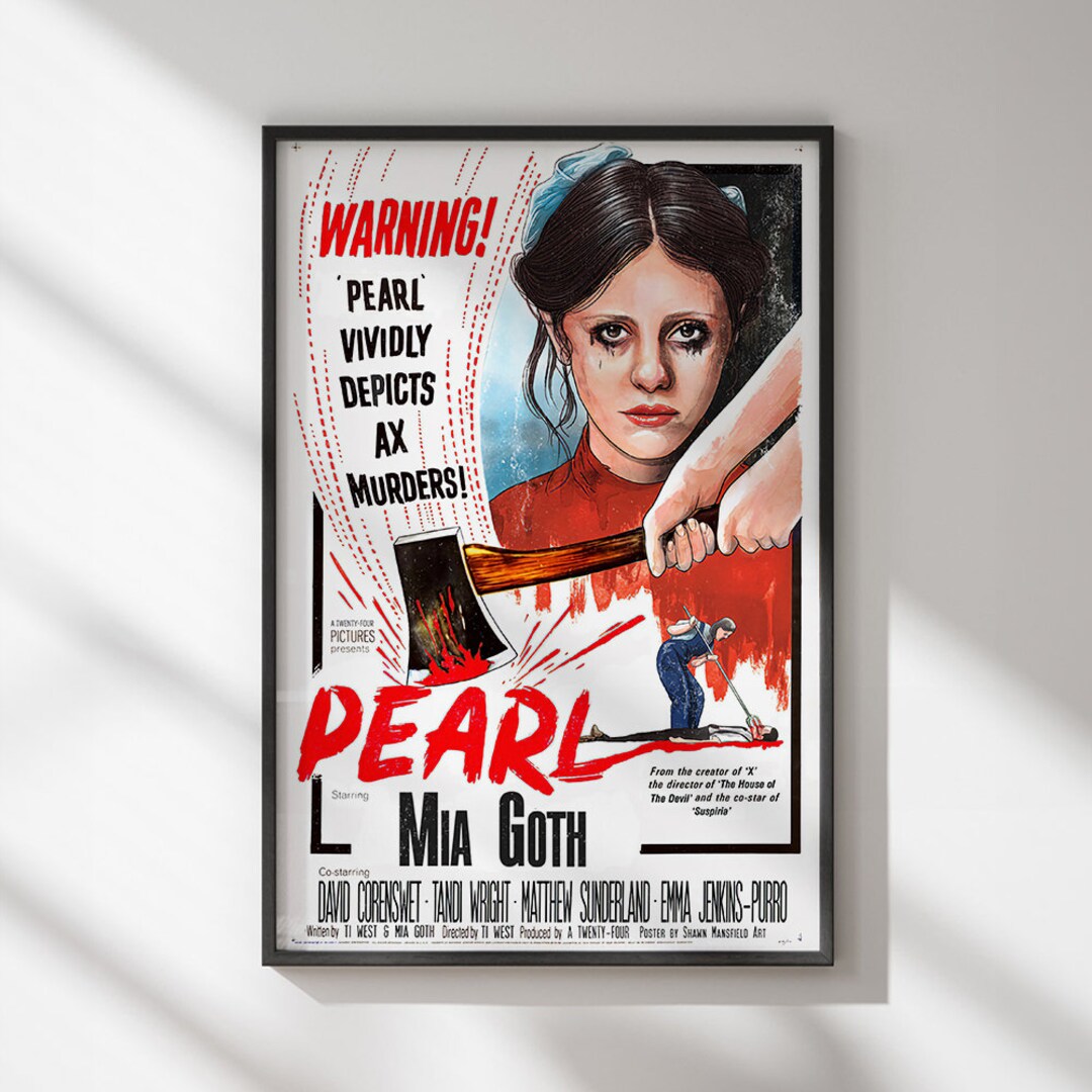 Pearl Movie Poster Print, Room Decor, Movie Art, Gifts for Him/her ...