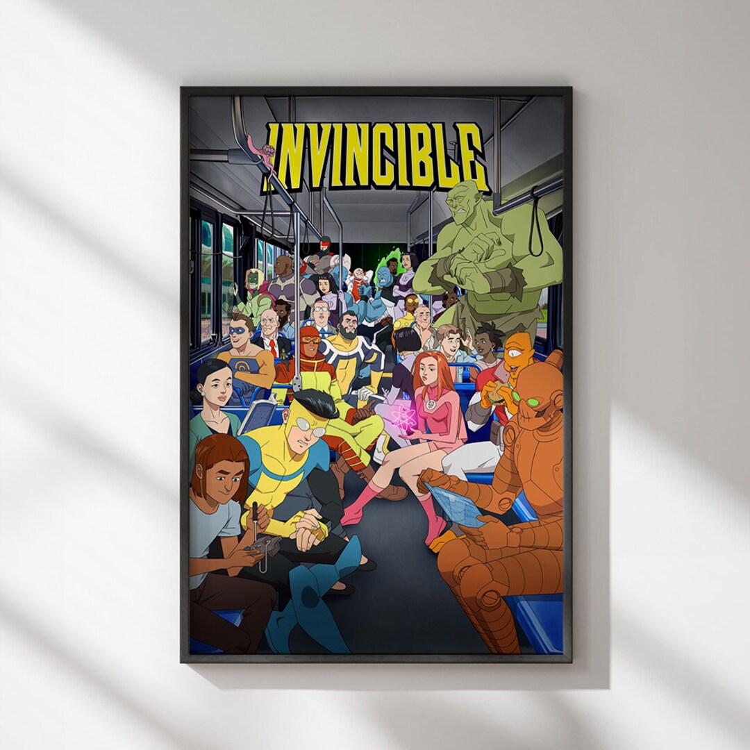 Invincible Movie Poster Print, Room Decor, Movie Art, Gifts for Him/her ...