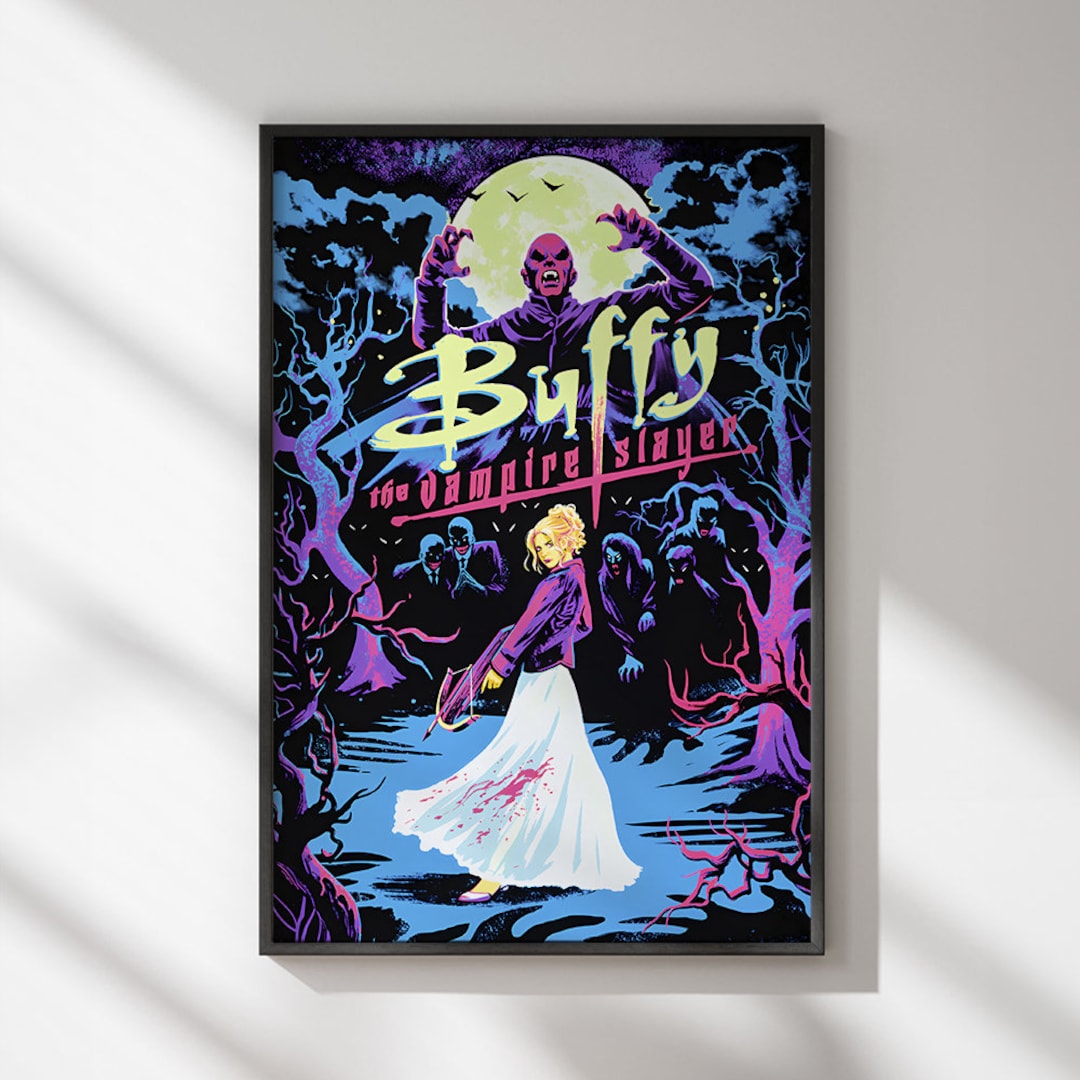 Buffy the Vampire Slayer Movie Poster Print, Room Decor, Movie Art ...
