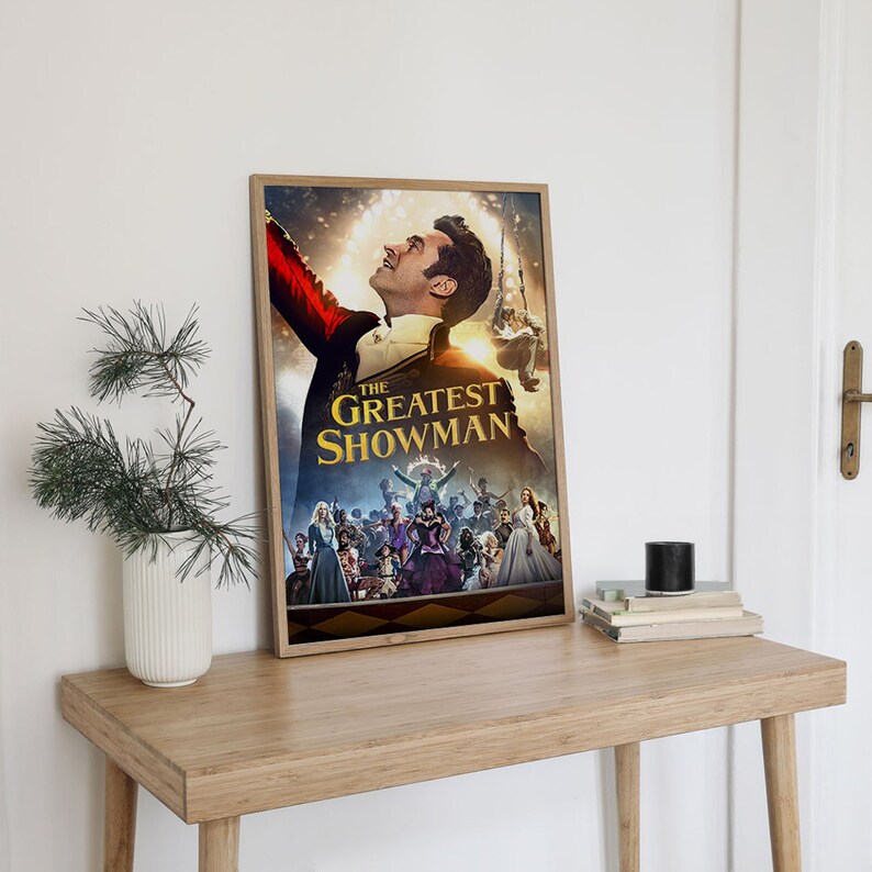 The Greatest Showman Movie Poster, Canvas Poster Printing, Classic ...